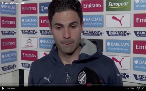 Video: Arteta's love for Arsenal on show in final interview with the ...