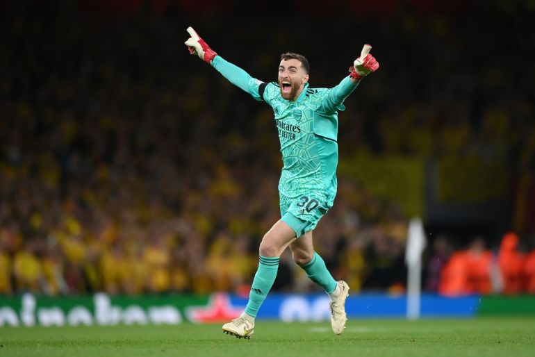 Arsenal keeper now fit and ready to face England and Wales after injury ...