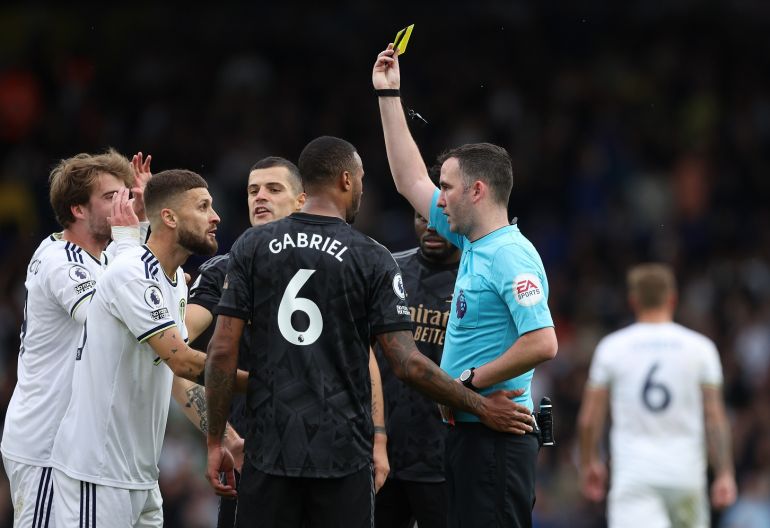 Leeds v Arsenal - VAR was right but referees should demand more respect ...