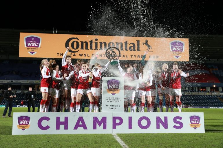 Record sales for FA Women's Conti Cup Final. Can Arsenal win a record ...