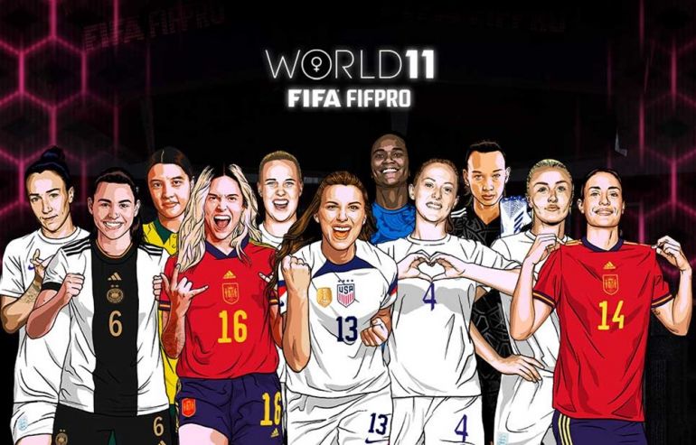 Arsenal's Williamson & Mead BEST FIFA winners with 4 Lionesses in ...