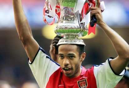 History - The Golden career of Arsenal's greatest-ever Gunner Thierry ...