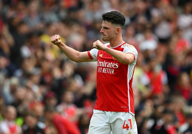 James Maddison defends Declan Rice’s shooting after EA FC24 ratings ...