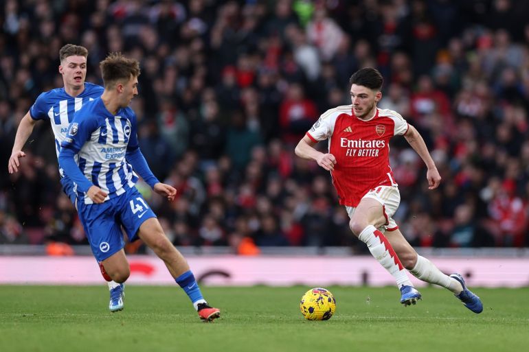 Should Arsenal make Declan Rice our No6 or No8 next season? - Just ...