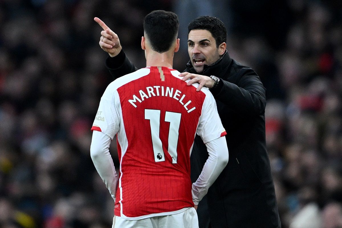 Maybe it's time for Arsenal to try Martinelli as our centre-forward ...
