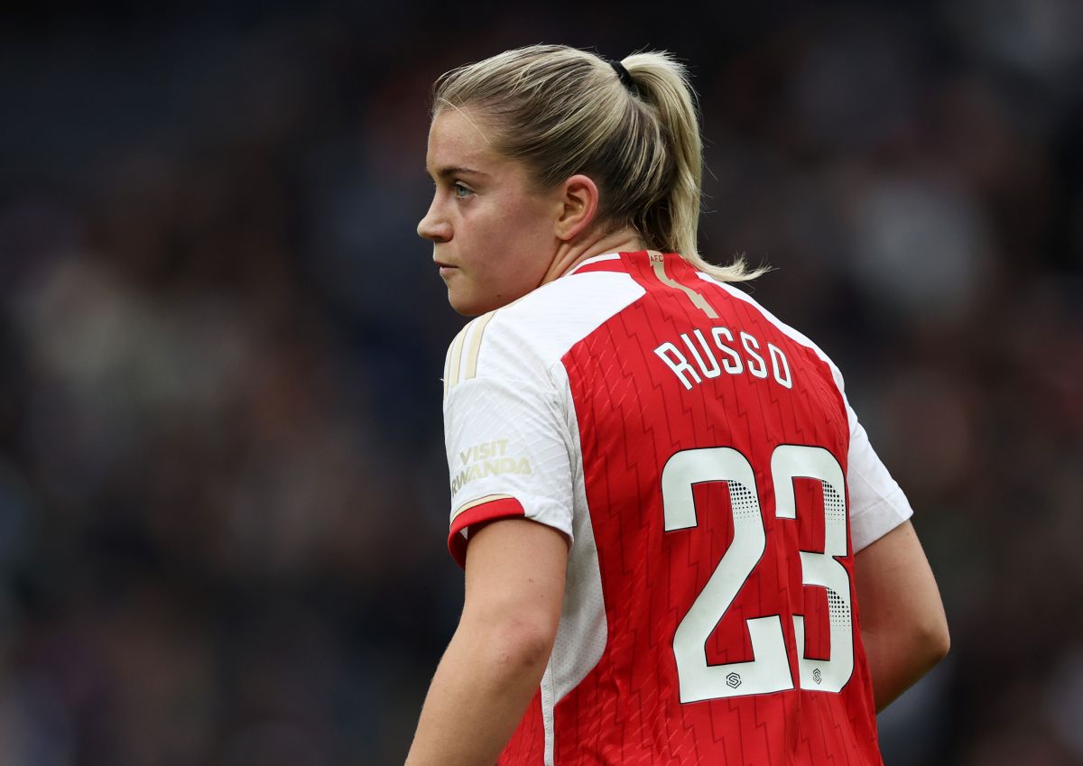 "Form is really kicking in." Arsenal Women's Alessia Russo on the team ...