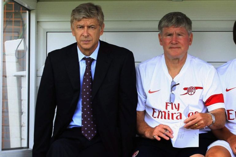 History: The ever-loyal Pat Rice MBE who spent 44 seasons at Arsenal ...