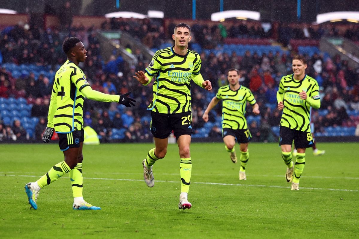 How Arsenal destroyed Burnley with Havertz at the heart of every move ...