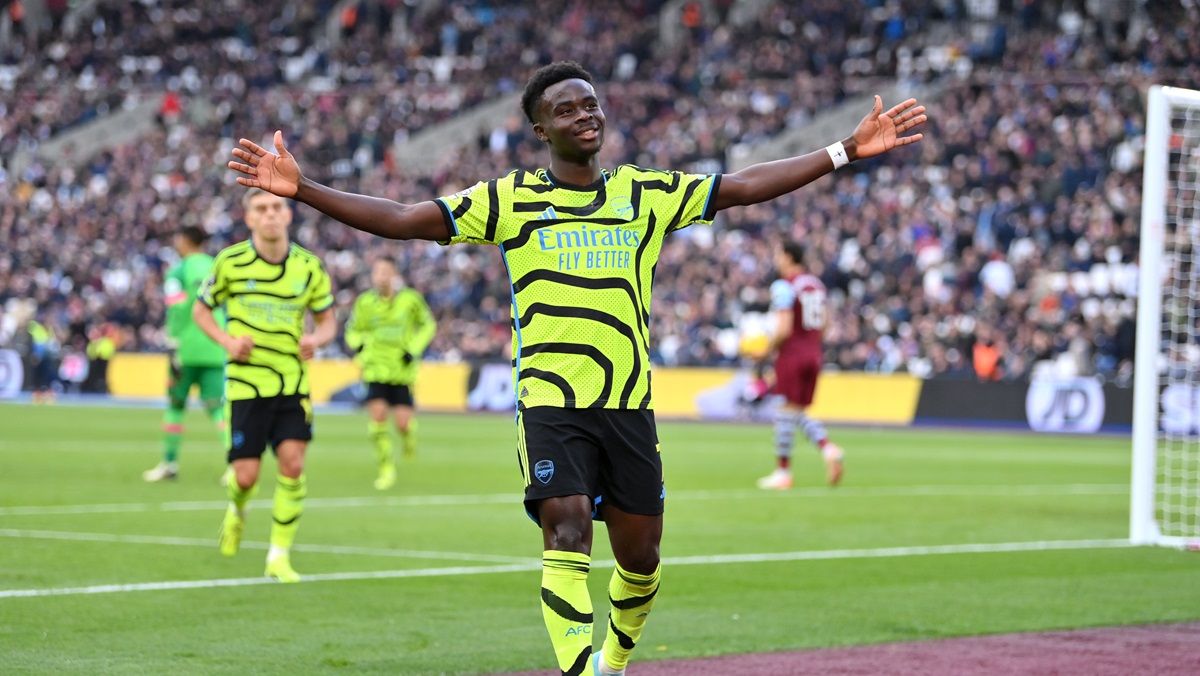 Are Arsenal flying because Saka is back to his very best form? - Just ...