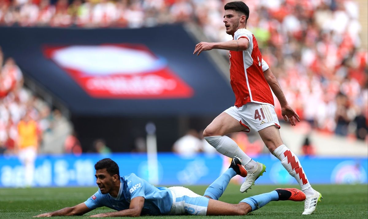 The stats say that the injury to Man City's Rodri could give Arsenal a ...