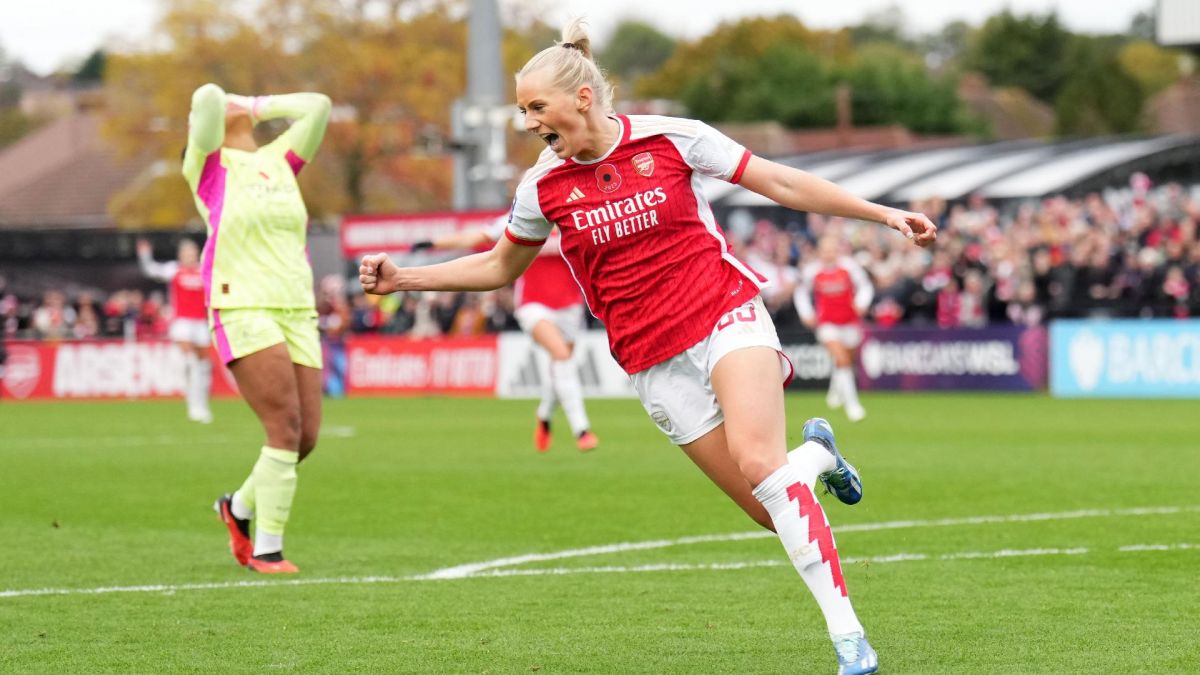 Video - All Goals & Assists for Arsenal Women's top scorer, Stina ...