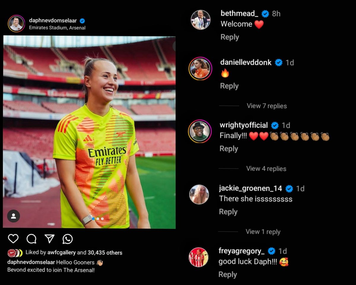 The impact of Daphne van Domselaar, in Arsenal Women's defense, can't ...