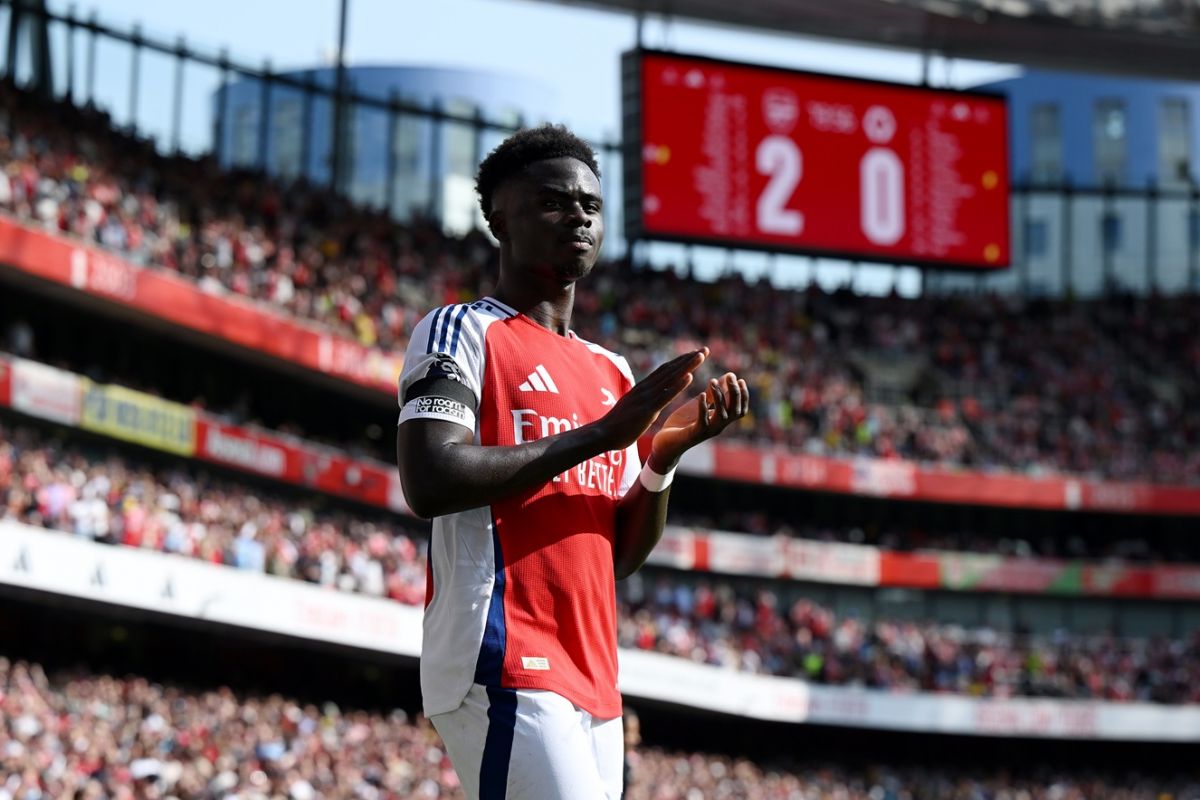 Pundit reveals what impresses him the most about Saka - Just Arsenal News Pundit reveals what impresses him the most about Saka - Just Arsenal News