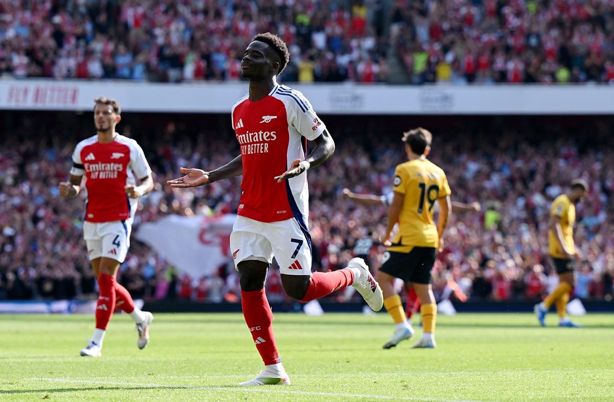 Saka gives his response to Pires comments on Doku - Just Arsenal News