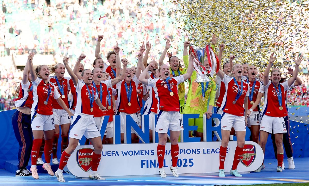 Arsenal Women Crowned Champions of Europe in Historic Win Over ...