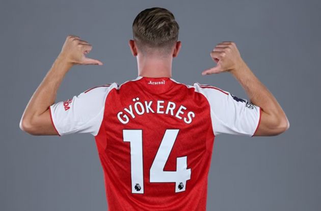 Arsenal fans will hope Gyokeres shirt sales signal what he will do for the team - Just Arsenal News