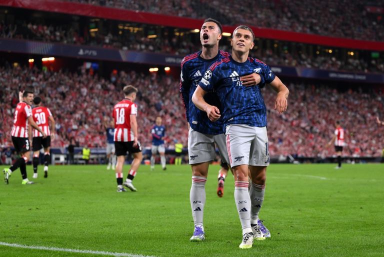 Match Report: Arsenal claim 2-0 win over Athletic Club in UCL opener ...