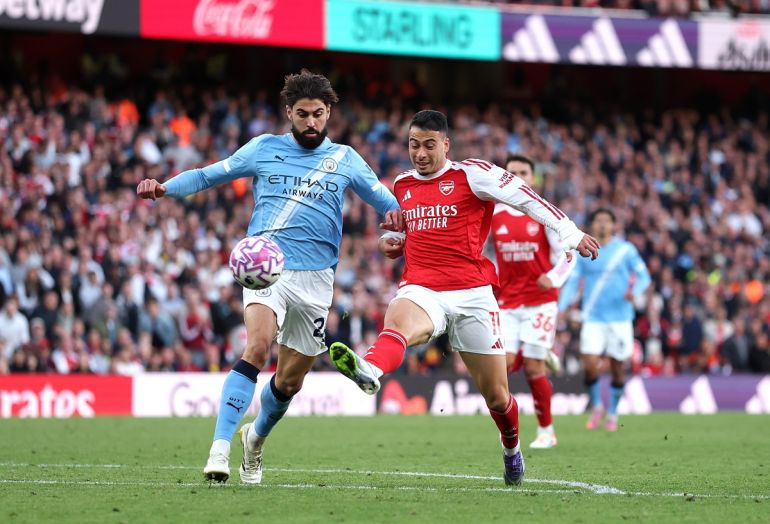Arsenal's Olympiacos win extended an impressive sequence for Gabriel ...