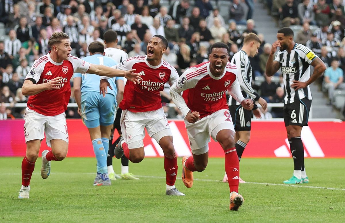 From Frustration to Euphoria: Arsenal Edge Newcastle 2-1 in Fiery Clash ...
