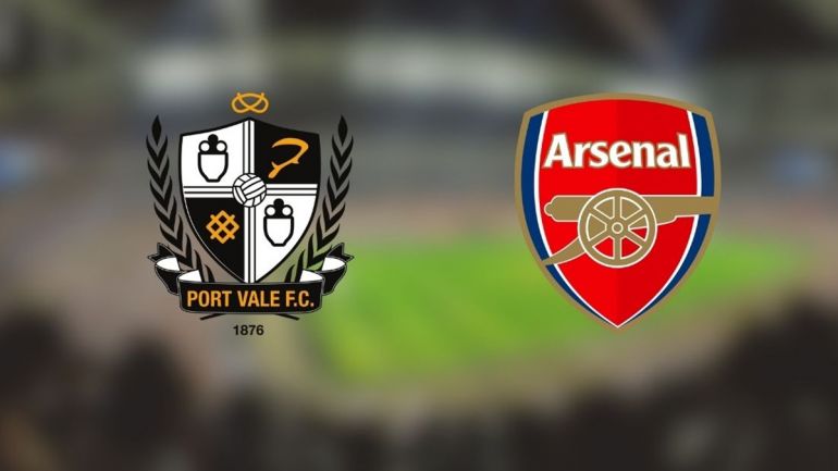 Confirmed Arsenal team to face Port Vale in Carabao Cup third round ...
