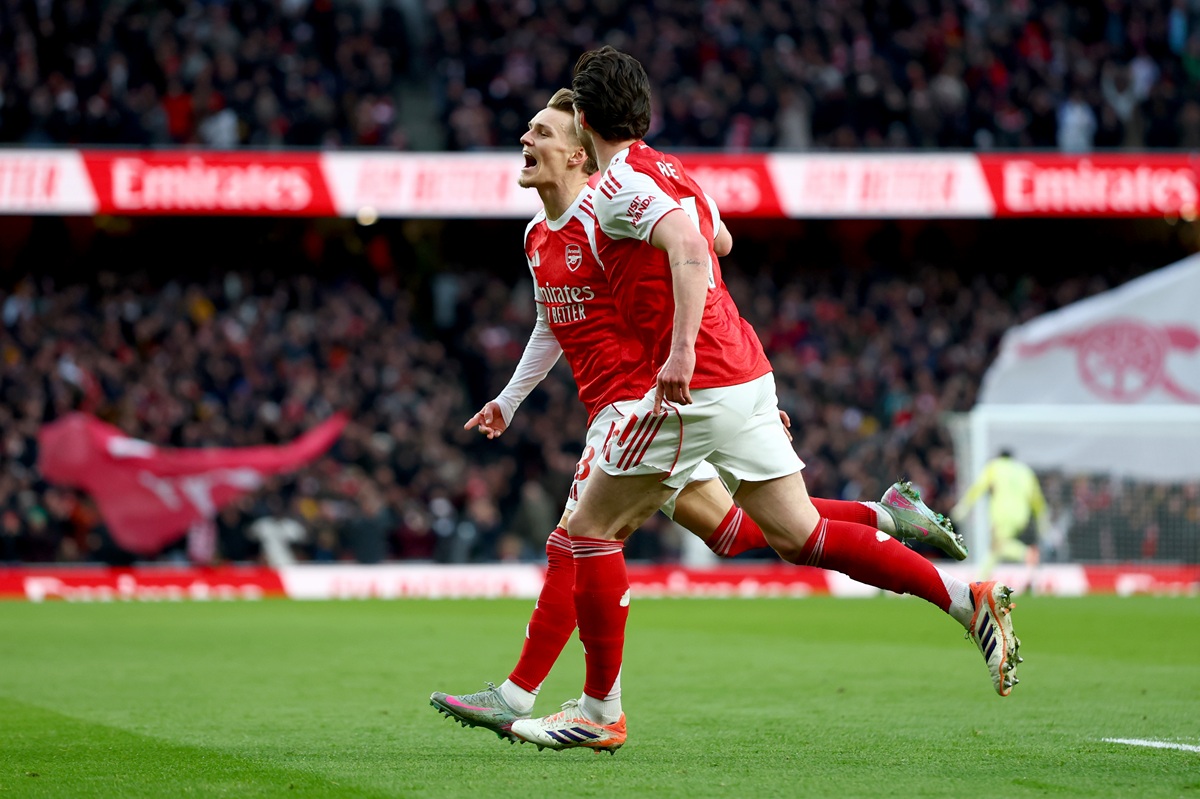 Odegaard reveals he has been working on his finishing after goal ...