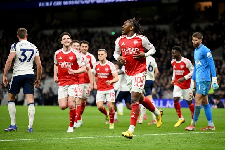 Arsenal complete double over Tottenham with comfortable 4-1 win - Just ...