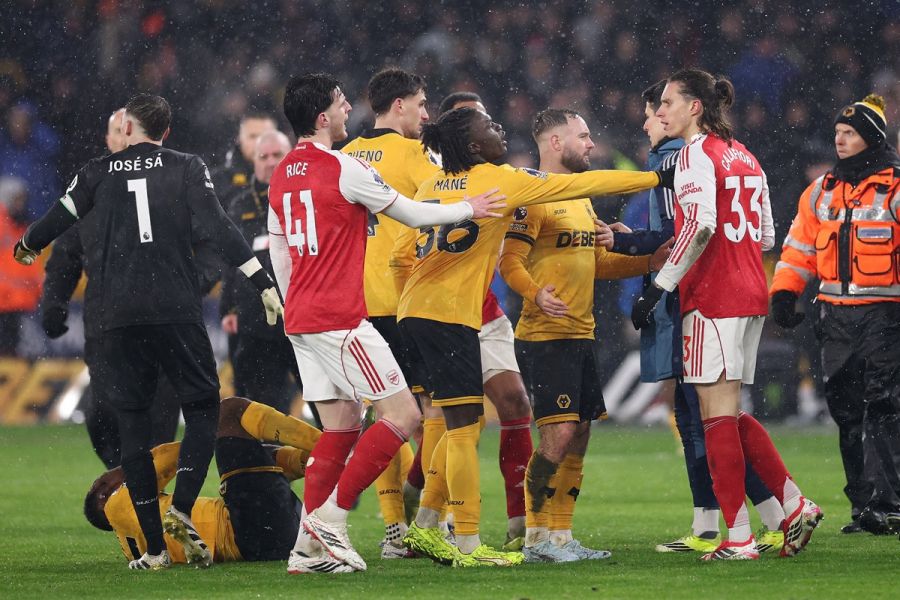 Arsenal may be punished for the scenes after brawl at full time against ...