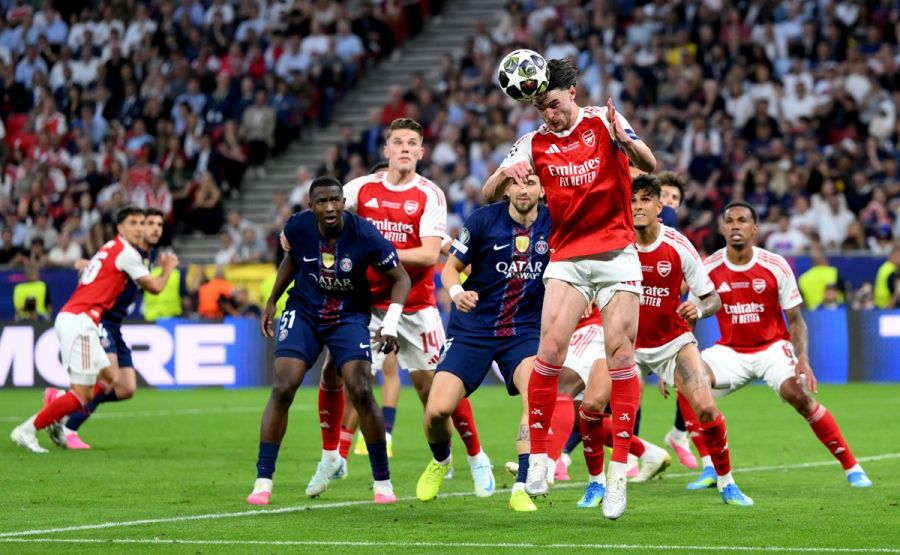 “It's a lottery.” Rice believes Arsenal gave their best in Champions ...