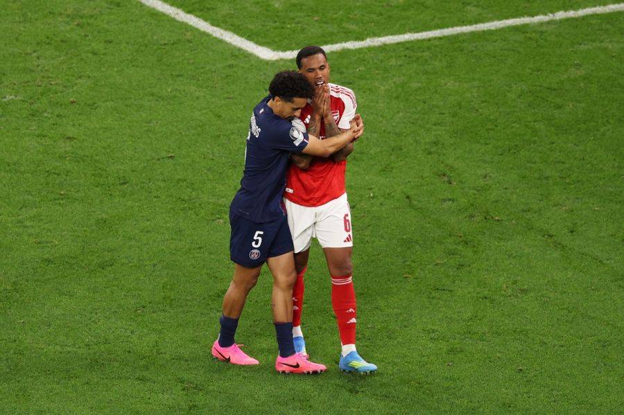 Marquinhos explains decision to quickly console Gabriel in Champions ...