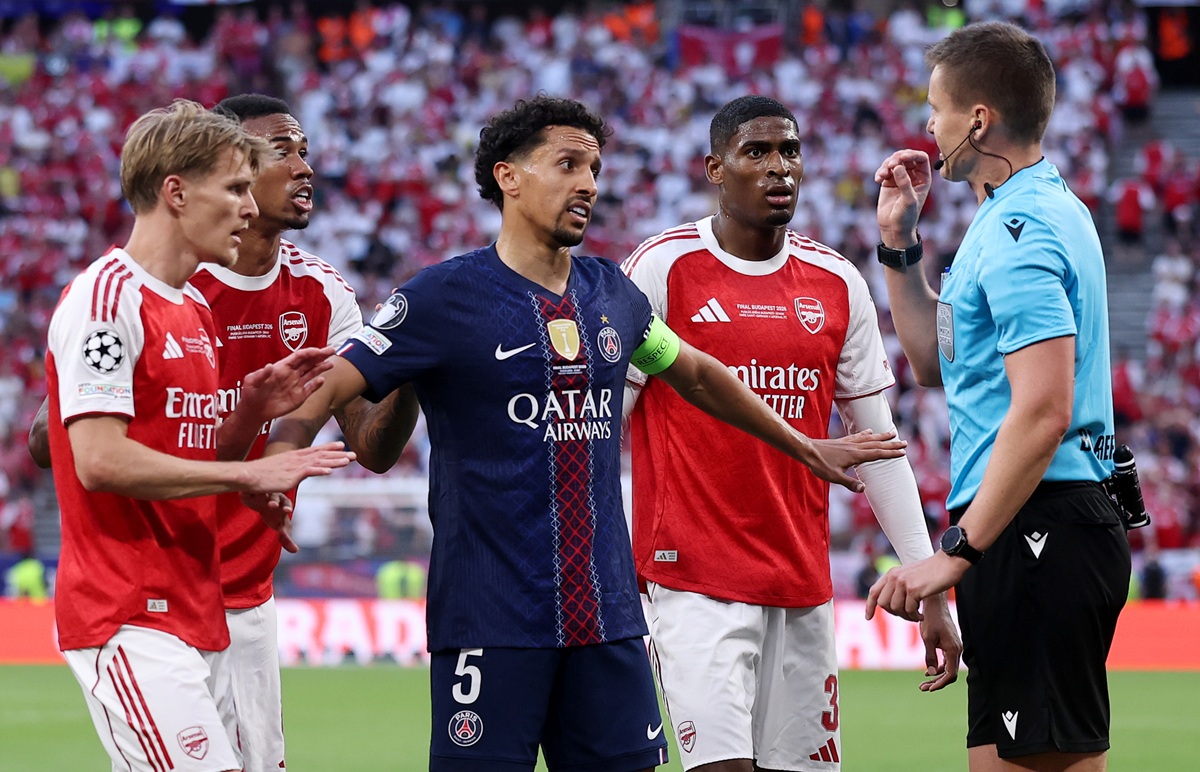 "He is a gentleman.” Odegaard praises PSG star who consoled Gabriel ...